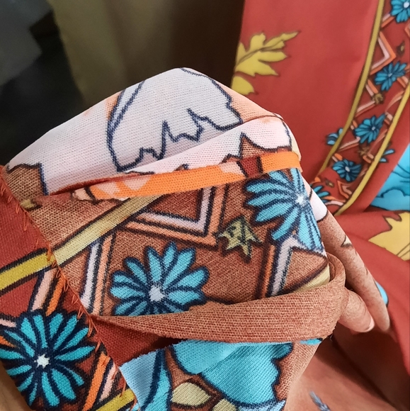 Bernie Bee | Dresses | Vintage 7s Bernie Bee Aztecboho Print Dress ...